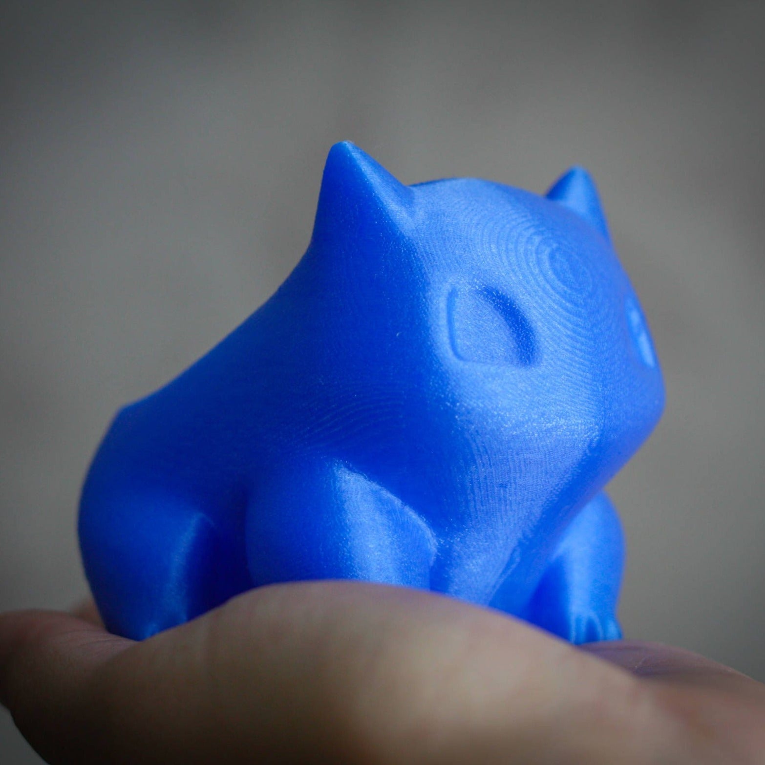 Bulbasaur Planter – Mini Desk Cactus Planter, 3D Printed Pokemon Pot ...